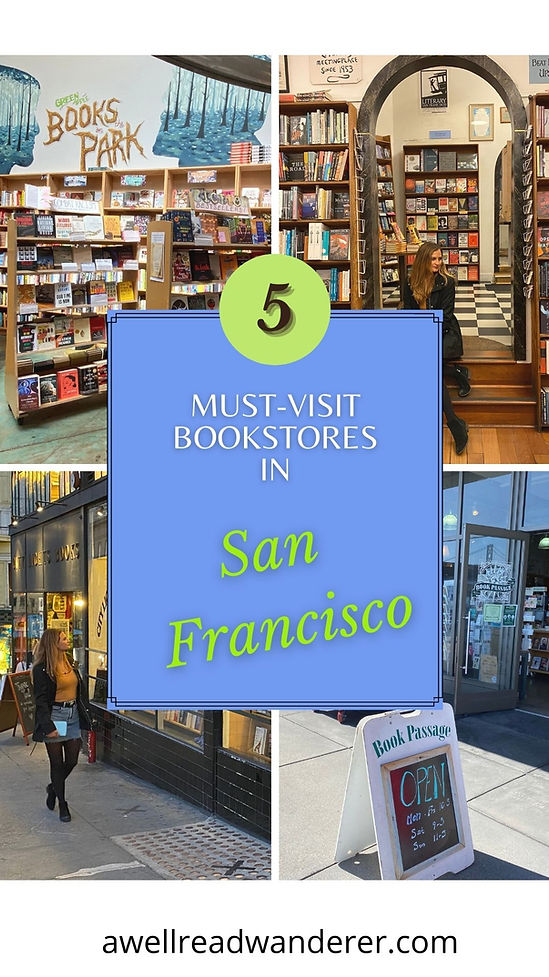 5 Iconic San Francisco Bookstores To Visit | A Well-Read Wanderer