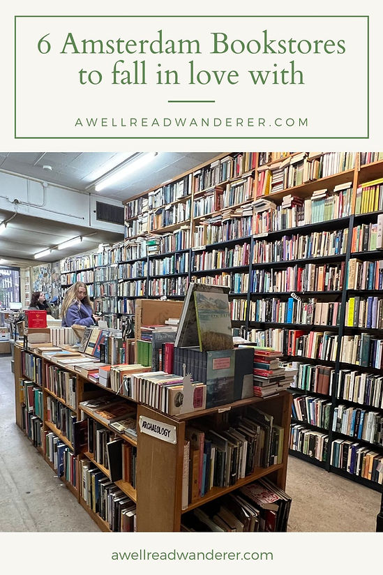 6 Amsterdam Bookstores To Fall In Love With | A Well-Read Wanderer